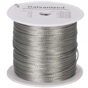 #5 Galvanized Steel Braided Wire-750ft Per Roll 122lbs. Braking ...